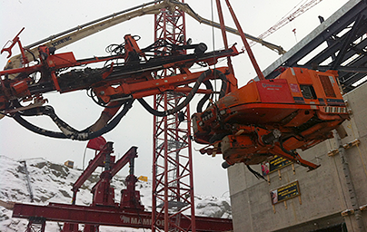 Ancrage et torons, micropieux, barrages, stabilisation du roc - Perforoc