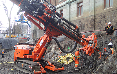 Ancrage et torons, micropieux, barrages, stabilisation du roc - Perforoc